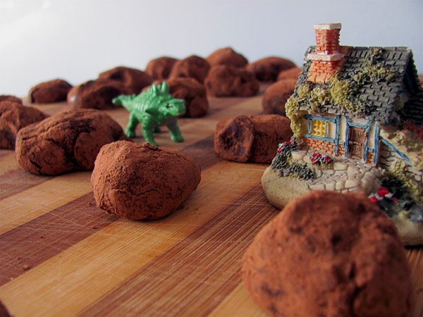 Blue Cheese And Lindt Chocolate Truffles Barely Normal