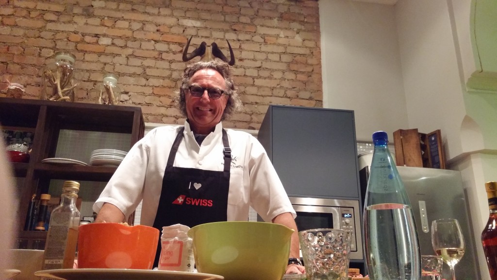 Dinner with Reto Mathis (with recipes) - Barely Normal